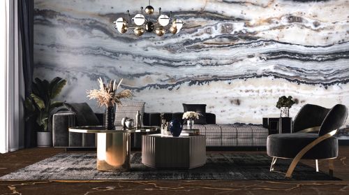 The Dreamy Quality Of Layered Marble