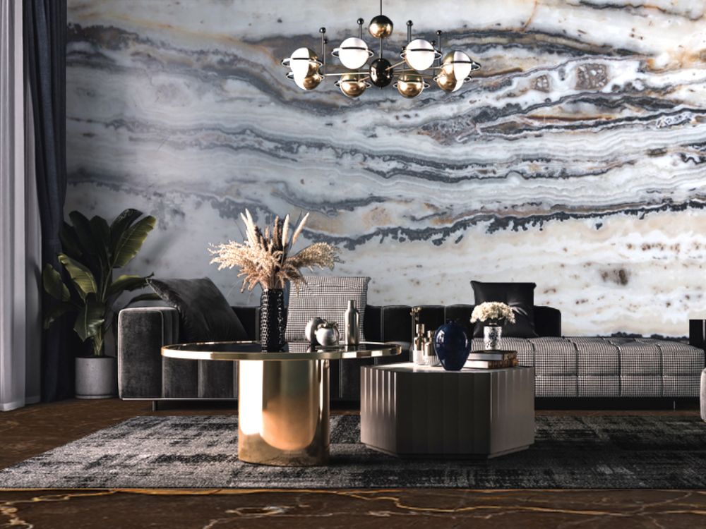 The Dreamy Quality Of Layered Marble